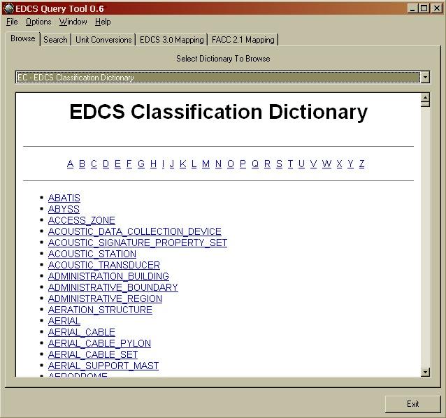 Fact Sheet - EDCS Query Tool